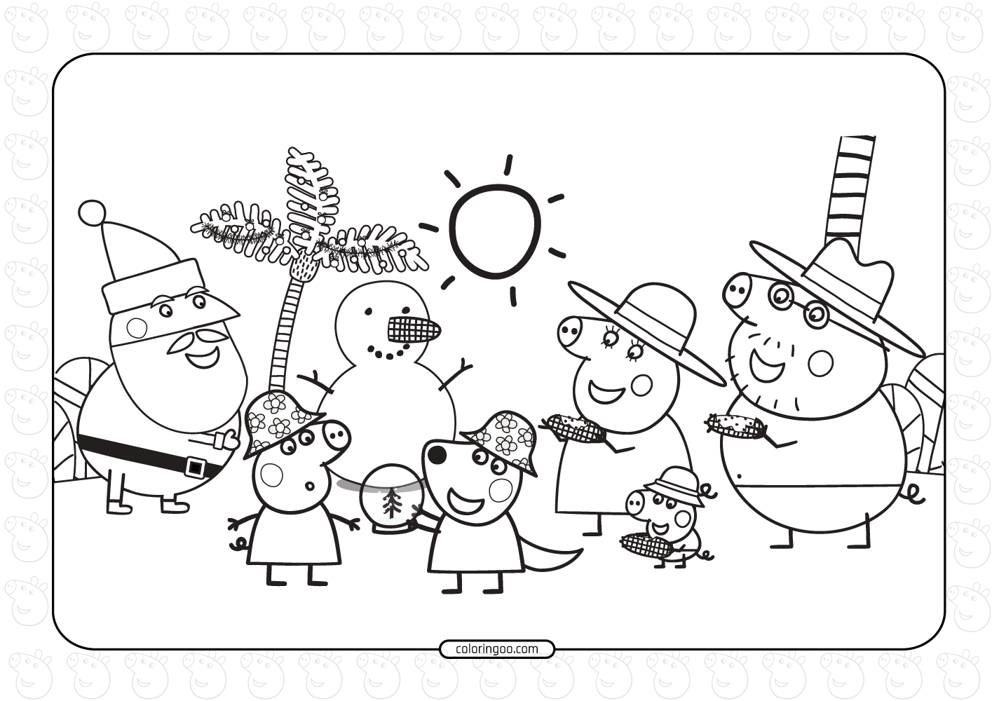 Peppa Pig Winter Fun