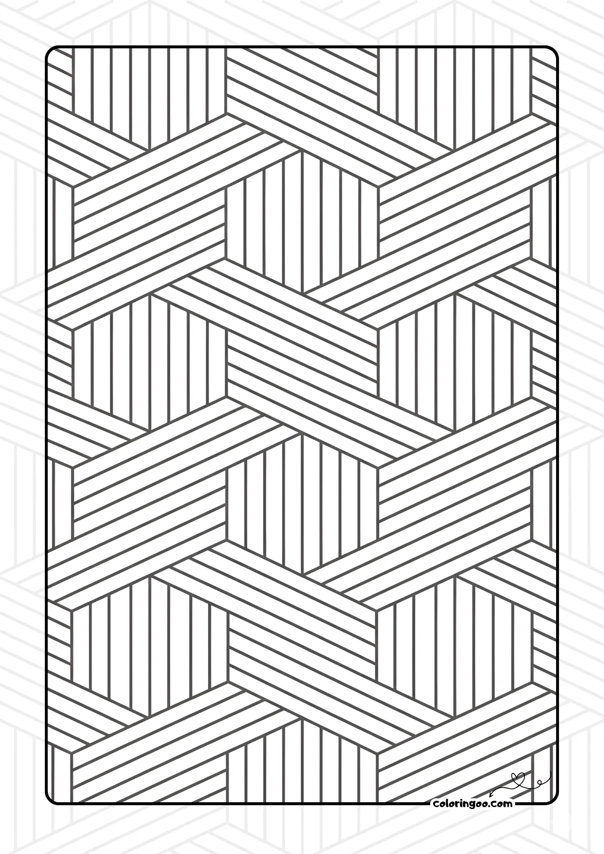 Linear Geometric Structure Pattern