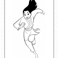 Mulan Coloring Pages (All Free Pdf Printables)